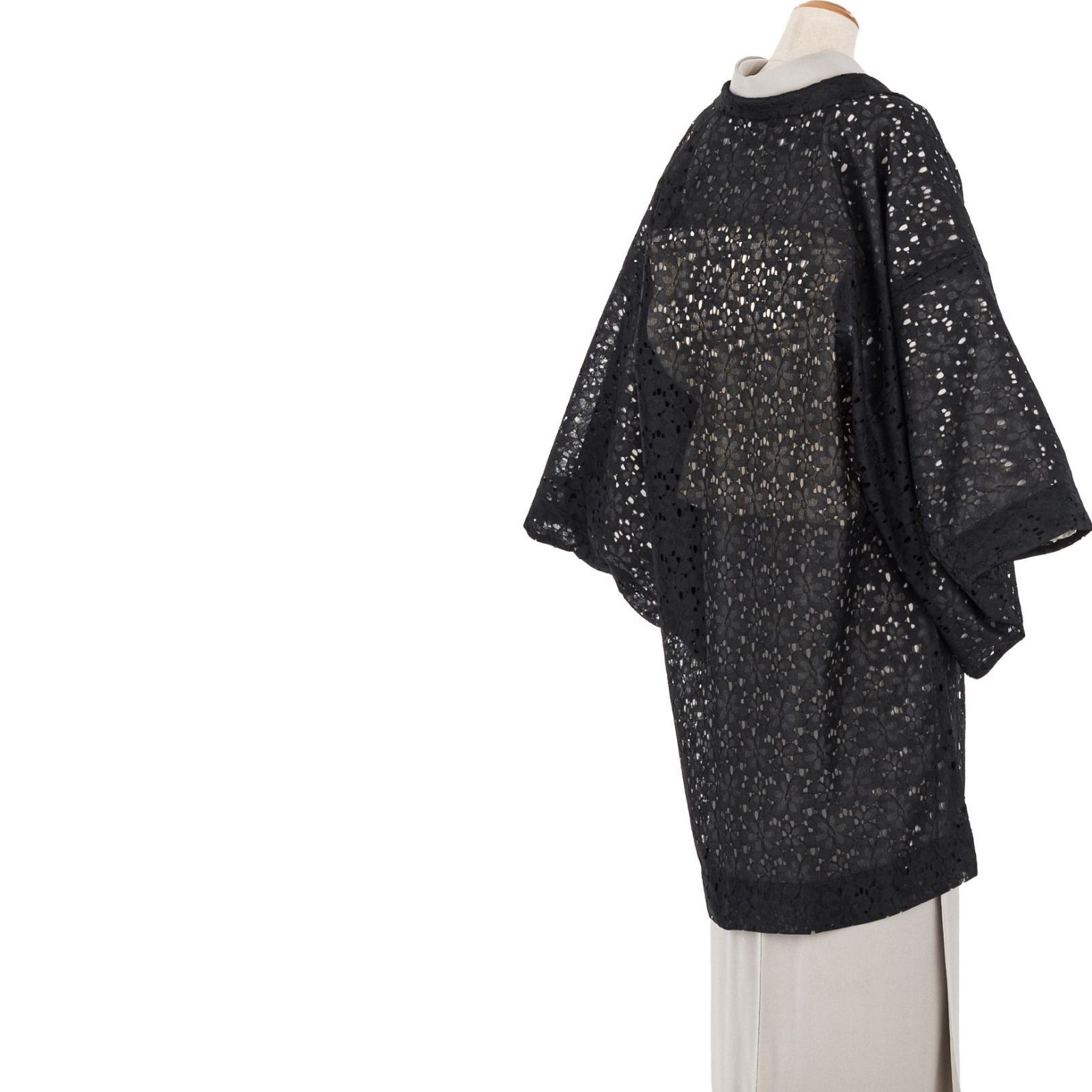 新品 百華園 レース長羽織 Black - メルカリ 新品 百華園 レース長羽織 Black - メルカリ