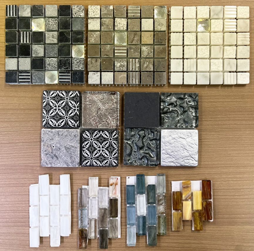 【モザイクタイル・ガラスモザイクサンプル】アドヴァン・ダイナワン - KAMOSA - メルカリ