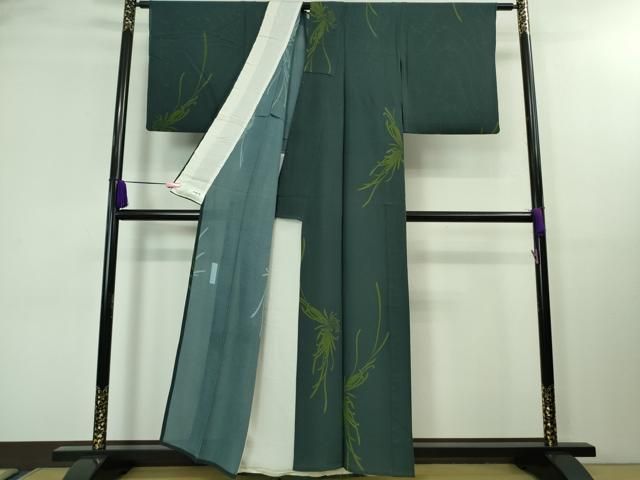 平和屋着物□極上 夏物 世界的人形師 辻村寿三郎 ジュサブロー 小紋 絽