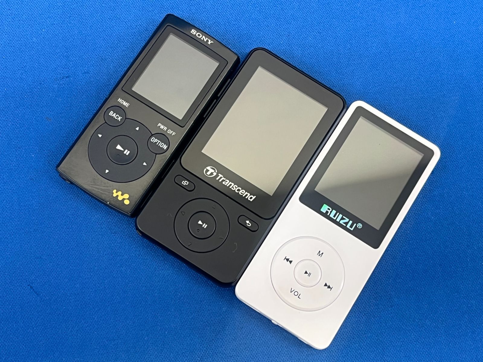 ・デジタルオーディオプレーヤー 3台セット SONY NW-E062 Transcend MP710 RUIZU XO2 ポータブル 【A10 ...