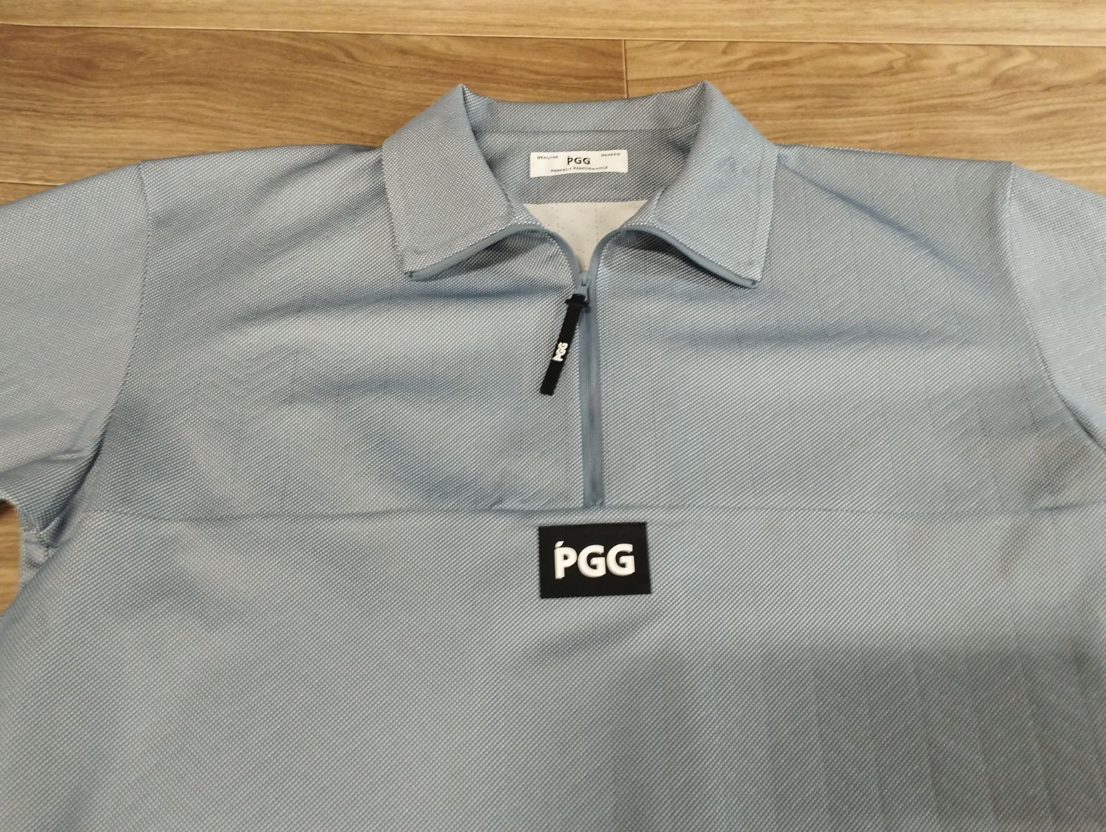 極美品 PGG パーリーゲイツ 半袖 メッシュ×天竺 ボンディングピンソニック - メルカリ