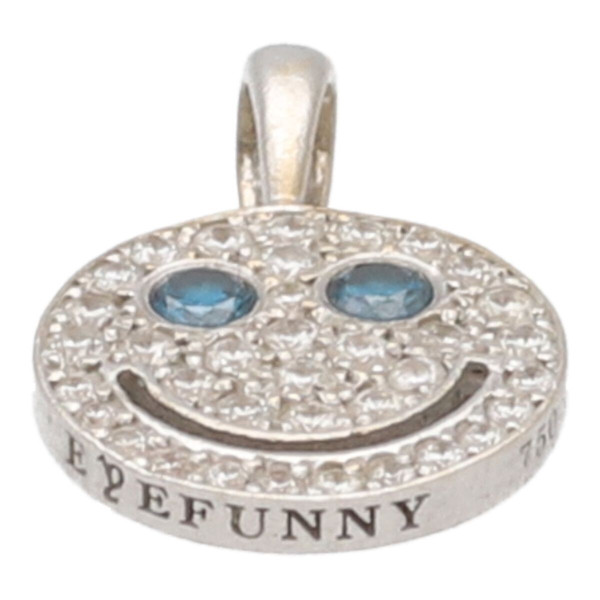 中古】 EYEFUNNY アイファニー ダイヤモンド スマイル S ブルー 中古】 EYEFUNNY アイファニー ダイヤモンド スマイル S ブルー