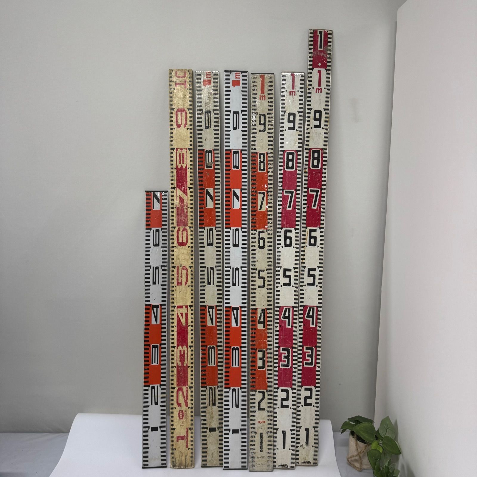 タジマ ハイロッド ニューアルロッド N-100 N-70 8本セット 1m.1.1m 70cm 30cmアルミ 測量ロッド - メルカリ