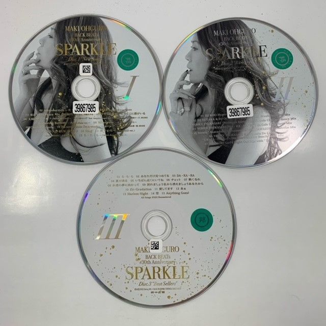 BACK BEATs #30th Anniversary ～SPARKLE～(STANDARD盤)／大黒摩季／3枚組 - メルカリ