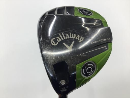 【中古】 キャロウェイ RAZR FIT XTREME 9.5° レフティ USA ドライバー DR MATRIX HD 7M3 BLACK ...