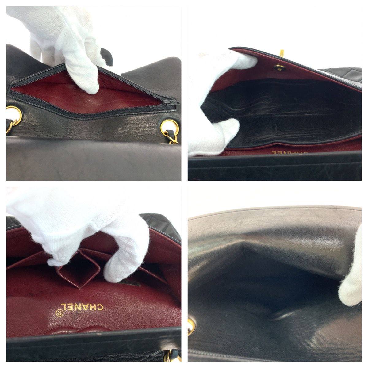 CHANEL シャネル マトラッセ ダブルフラップ ココマーク CHANEL シャネル マトラッセ ダブルフラップ ココマーク