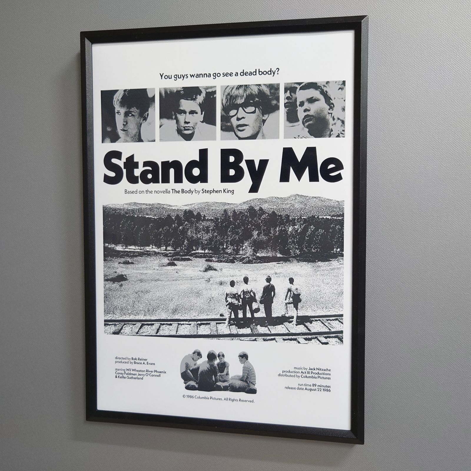No.P569 A4 スタンドバイミー ポスター 写真 アート 映画 インテリア 額 壁 - メルカリ