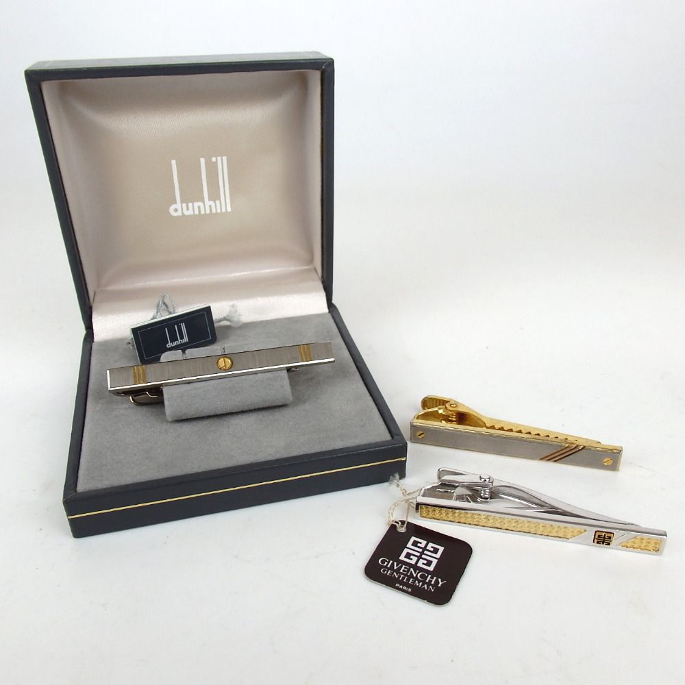 dunhill ダンヒル ネクタイピン ジバンシィ 3点セット 25-43(6) - メルカリ