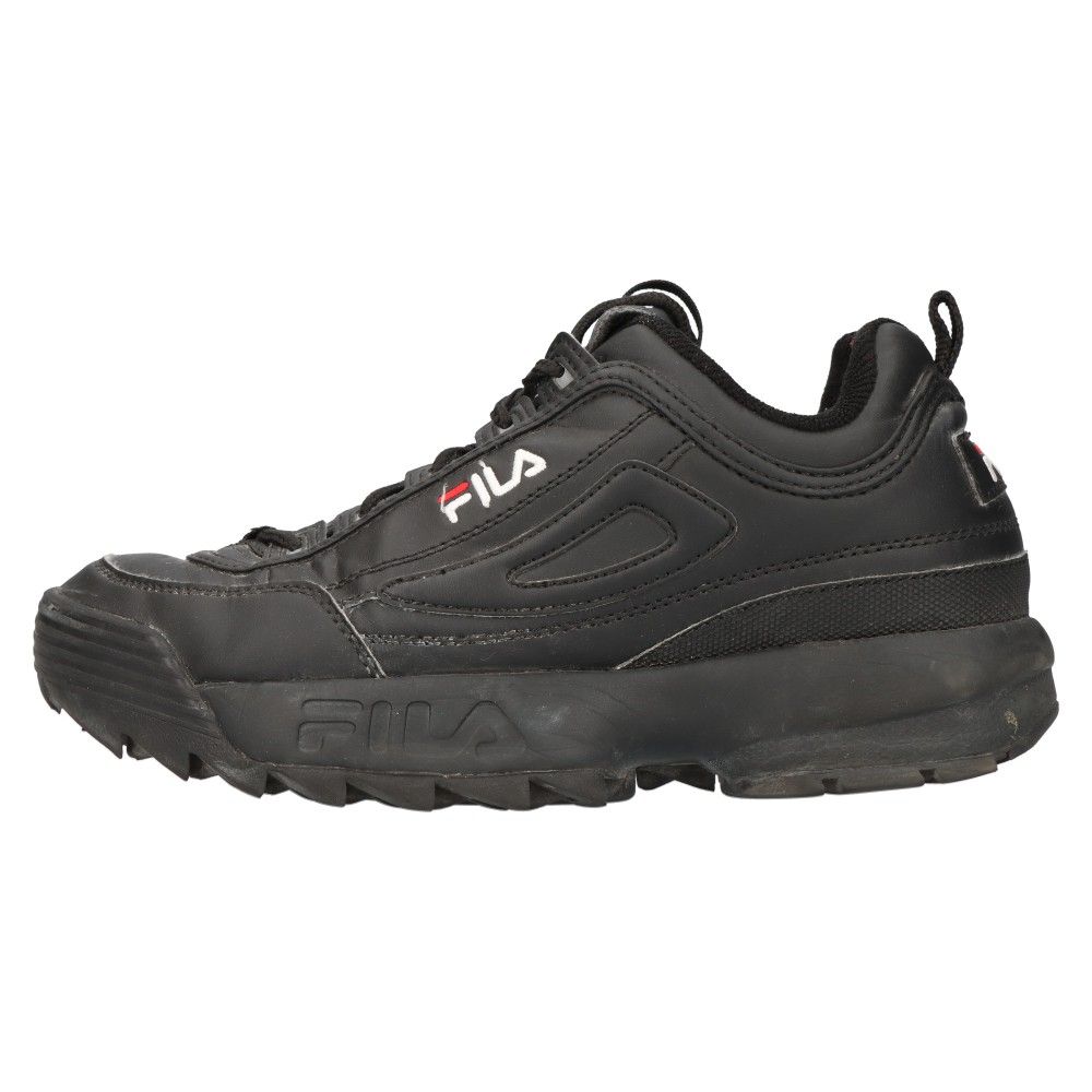 FILA (フィラ) Disruptor2 ディスラプター ローカットスニーカー ブラック F0215 US8/26cm - メルカリ