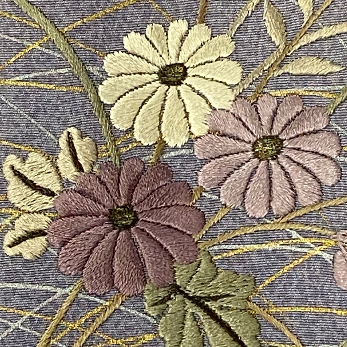 平和屋着物□上質な色無地 人物風景地紋 臙脂色 さが美扱い 正絹 逸品