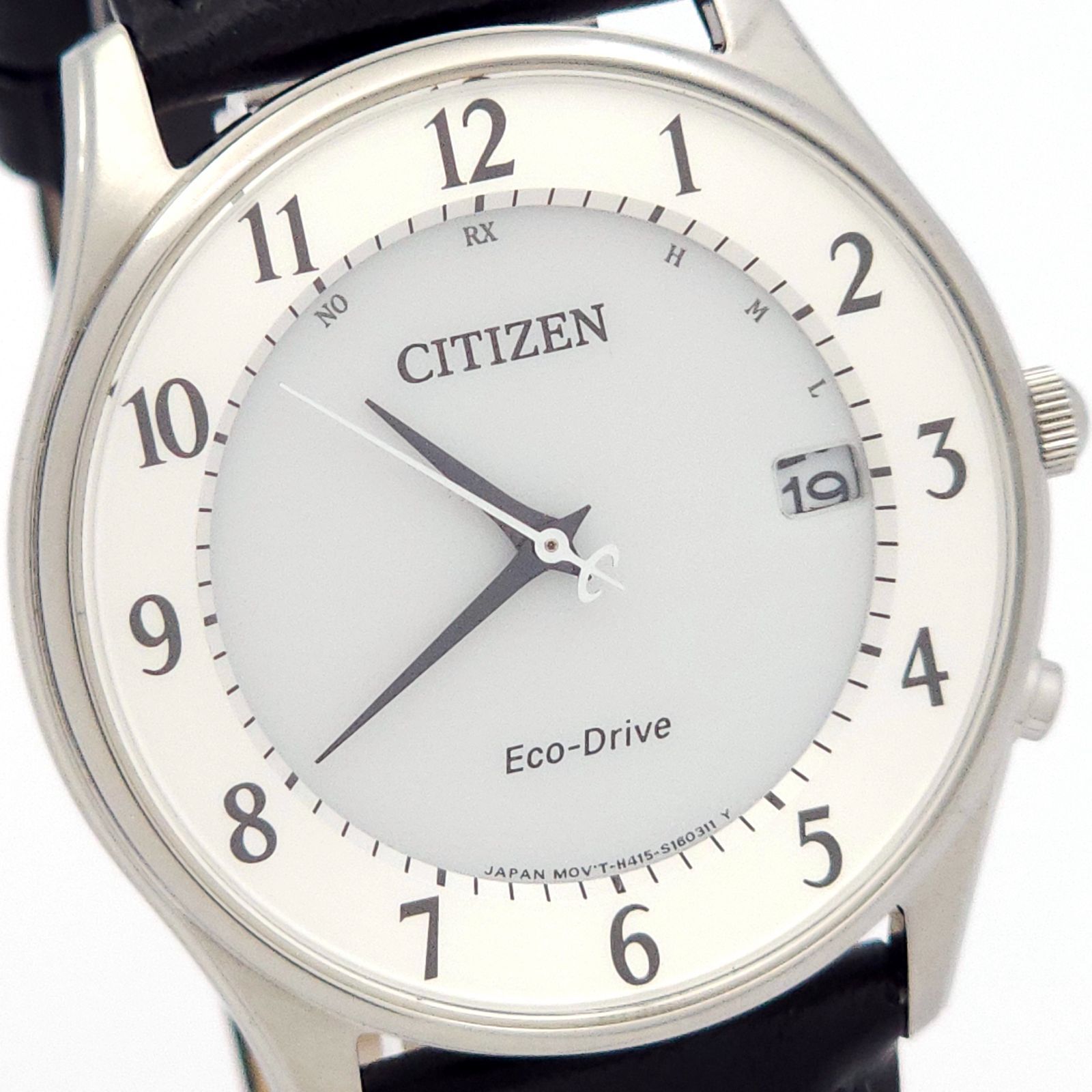 ★良品 CITIZEN シチズン H415-S112907 ソーラー電波 動作品 - メルカリ