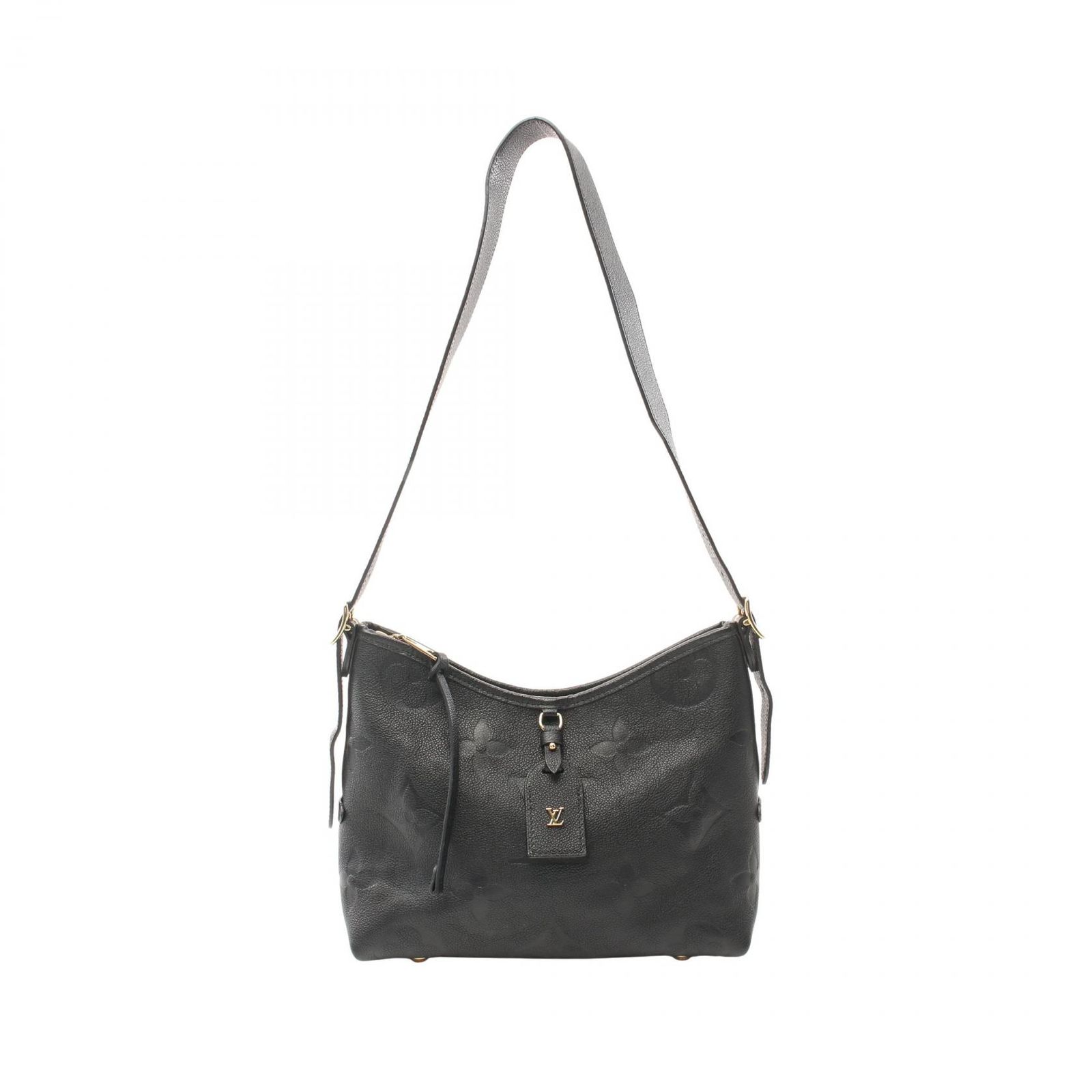 ルイ・ヴィトン LOUIS VUITTON ショルダーバッグ キャリーオール ジップ NM PM M46288 ノワール レザー キャリーオールジップNM PM レディース Used A - メルカリ