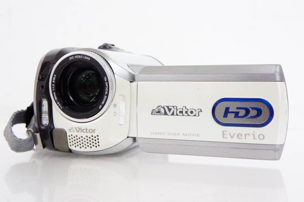 【中古】JVC Victorビクター ハードディスクムービー Everioエブリオ GZ-MG255 ビデオカメラ - エスネットショップ ...