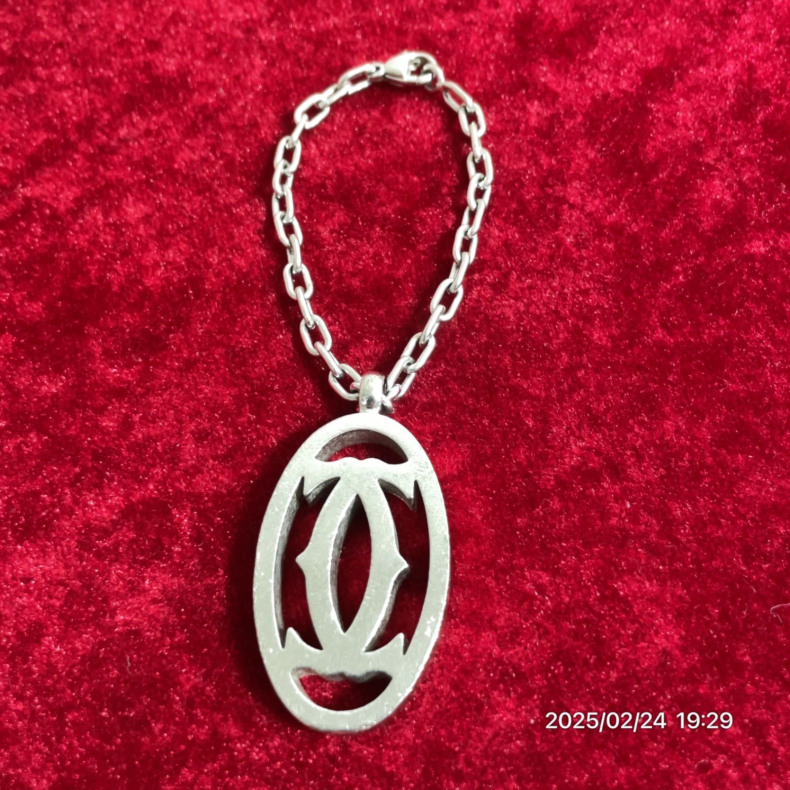 Cartier カルティエ トリニティ キーリング スターリング Cartier カルティエ トリニティ キーリング スターリング