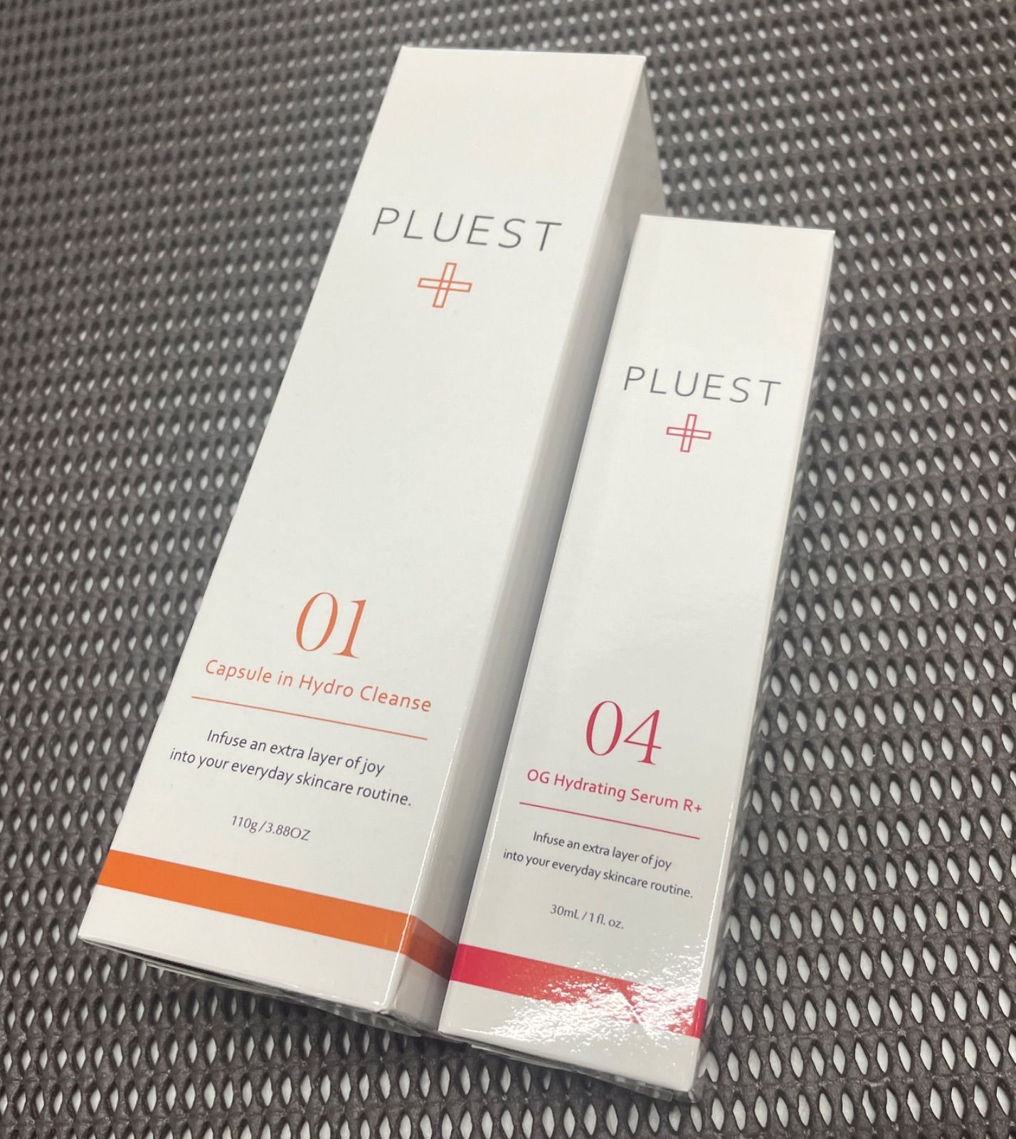 PLUEST プルエスト カプセルイン ハイドロクレンズ 110g [ 4X1M ] / OG ハイドレーティング セラム R+ 30ml [ 144G ] 2本セット 【保管品/未開封 ...