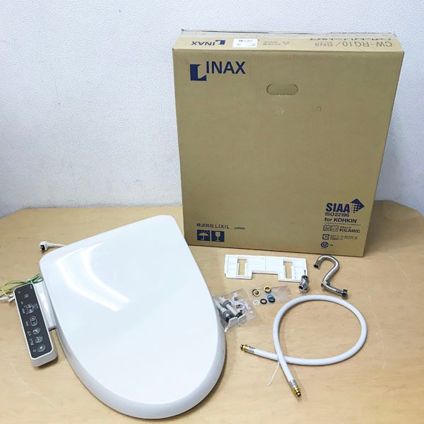 LIXIL 【設置のみ】リクシル INAX シャワートイレ 温水洗浄便座 便座 BN8 RGシリーズ 省エネ 後付け オフホワイト 中古 美品 CW-RG10 - メルカリ
