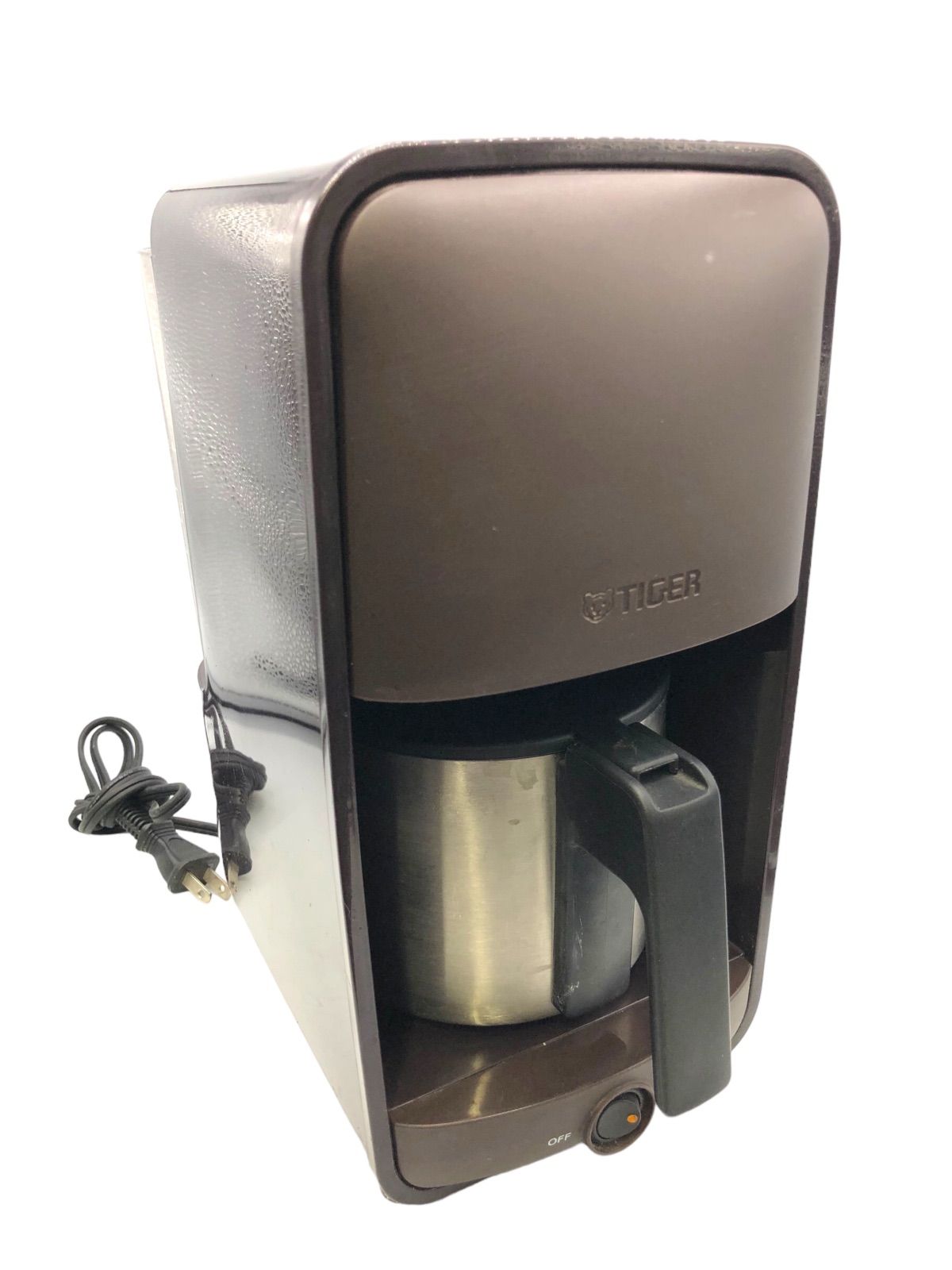 TIGER タイガー ADC-A060 コーヒーメーカー 18年製 ダークブラウン TD 珈琲 動作品 100V 調理機器 家庭用 中古家電 ※容器蓋欠品 - メルカリ