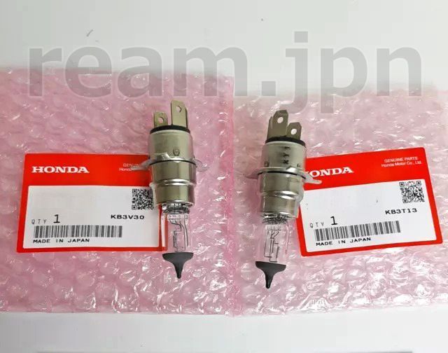 新品 ホンダ純正 EF CRX CR-X デルソル EG EJ PP1 ビート ヘッドライトバルブ 左右 702K H4H HONDA BEAT Headlight Bulbs 2Set ...