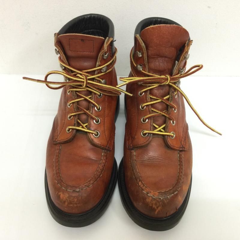 RED WING 204 スーパーソール モックトゥ ワークブーツ Dワイズ - メルカリ