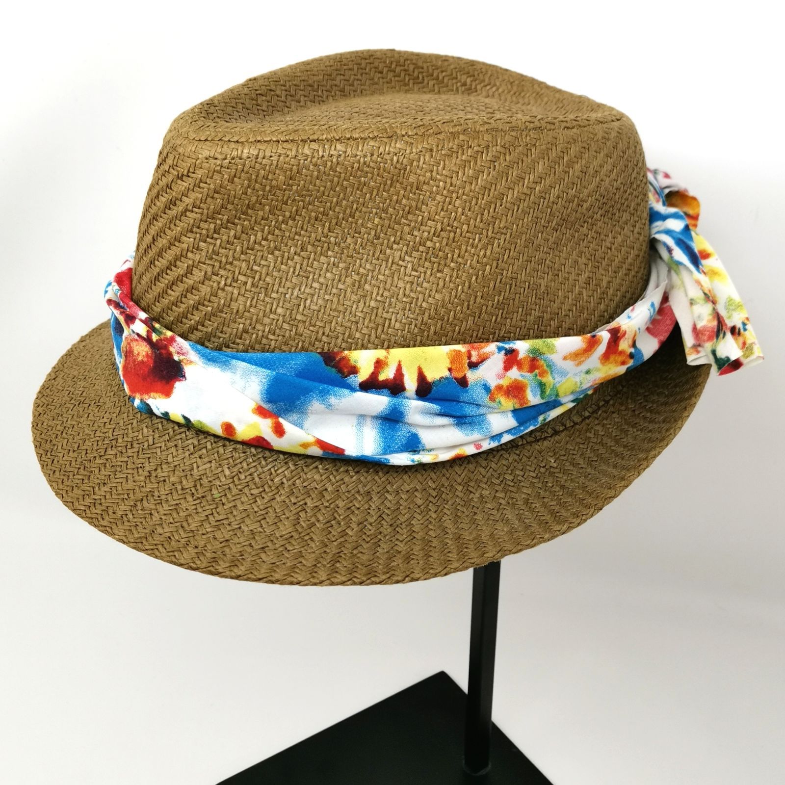 Desigual デシグアル 帽子 ハット SOMBRE OPENNING HAT 9999 麦わら帽子 ブラウン 管理番号KKVKO518 ...