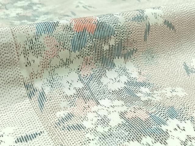 平和屋着物▽上質な紬　単衣　草花文　正絹　逸品　AAAZ0979jh 平和屋着物▽上質な紬 単衣 草花文 正絹 逸品 AAAZ0979jh - メルカリ