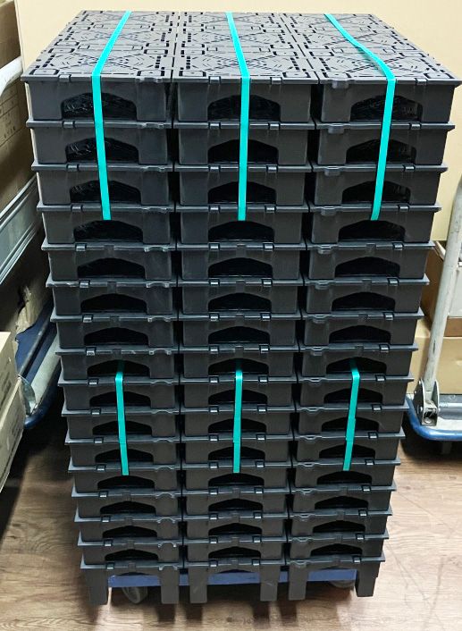 FUKUVI/フクビ 【未使用品】4セット 16枚組 クリーンOAフロア 3000N 樹脂系OAフロア 置敷タイプ OAタップ穴付 500×500×100 TN-100 - メルカリ