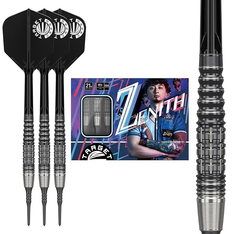 【新品】 Target Japan（ターゲットジャパン）PRIME SERIES ZENITH MAX 2BA SOFT TIP DARTS ...