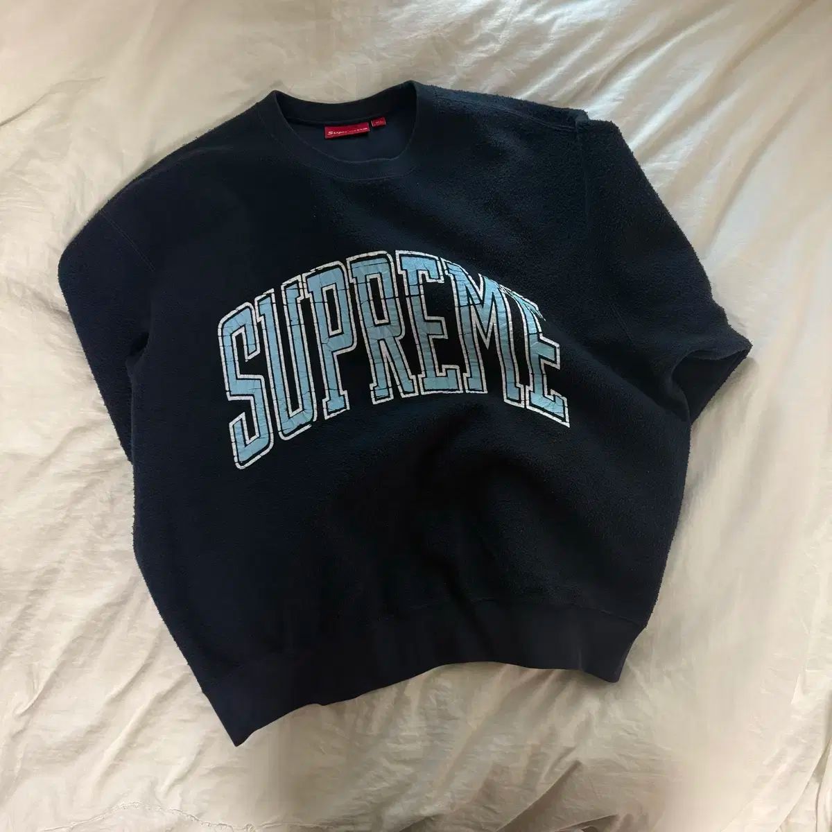 【雷市場（ポンジャン）商品韓国直送】 Supreme(シュプリーム) インサイド アウト クルーネック ネイビー 23fw L サイズ - メルカリ