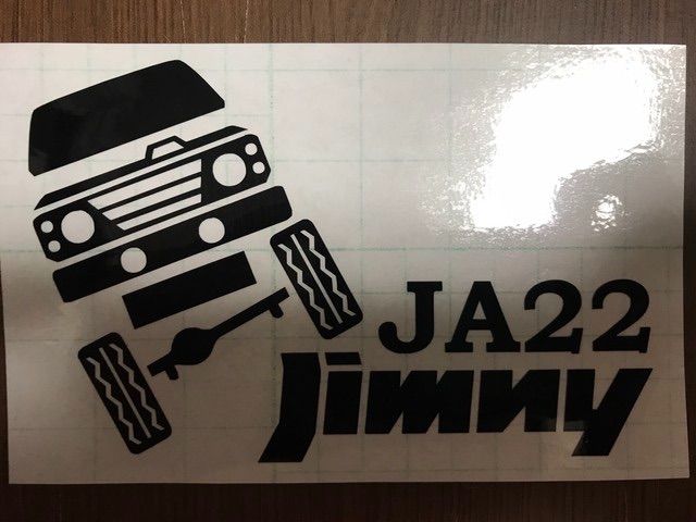 JA22 ジムニーステッカー - メルカリ