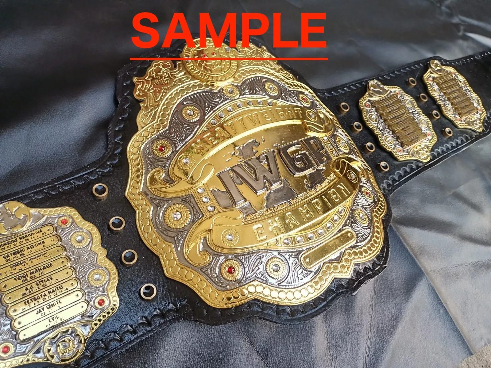 IWGPヘビー級 レスリング チャンピオンベルト オーダーメイド【発送予定日:1月30日】 - メルカリ