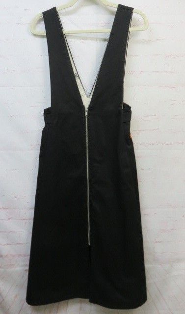 【中古】AMERI×UNIVERSAL OVERALL ｱﾒﾘ×ﾕﾆﾊﾞｰｻﾙｵｰﾊﾞｰｵｰﾙ JUMPER SKIRT 01020930740 ﾌﾞﾗｯｸ S 991840782 - メルカリ