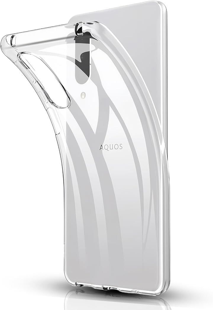 JACRON FOR AQUOS zero5G basic 耐衝撃 ケース DX SHG02 カバー ストラップホール クリア 指紋防止 軽量 薄型 衝撃吸収ポケット内蔵 TPU(TPU-AZ ...