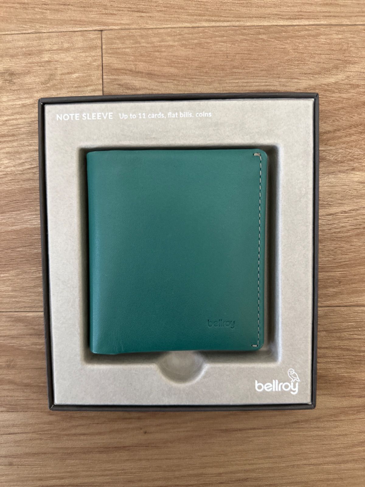 【新品未使用】 BELLROY WNSC NOTE SLEEVE TEAL TAL-301 O/S - メルカリ