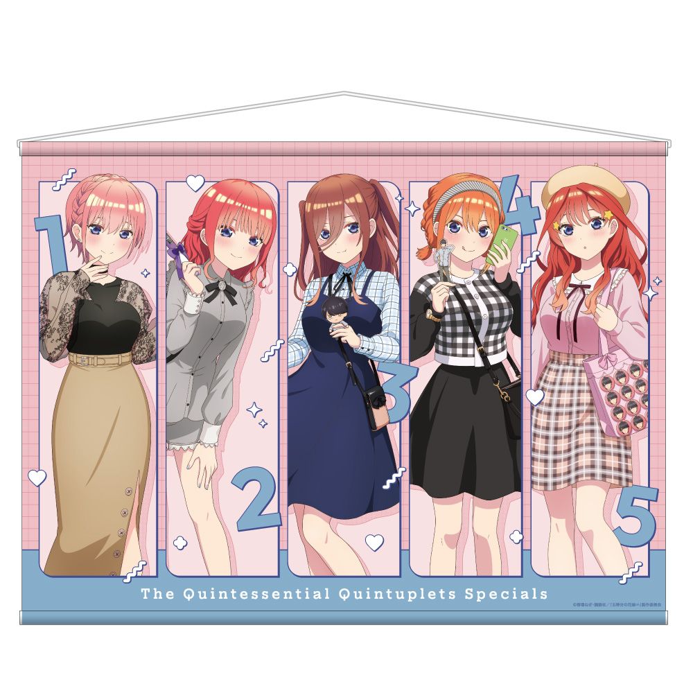 【新品/公式】五等分の花嫁∽ 描き下ろしB2タペストリー 公式グッズ colleize - メルカリ
