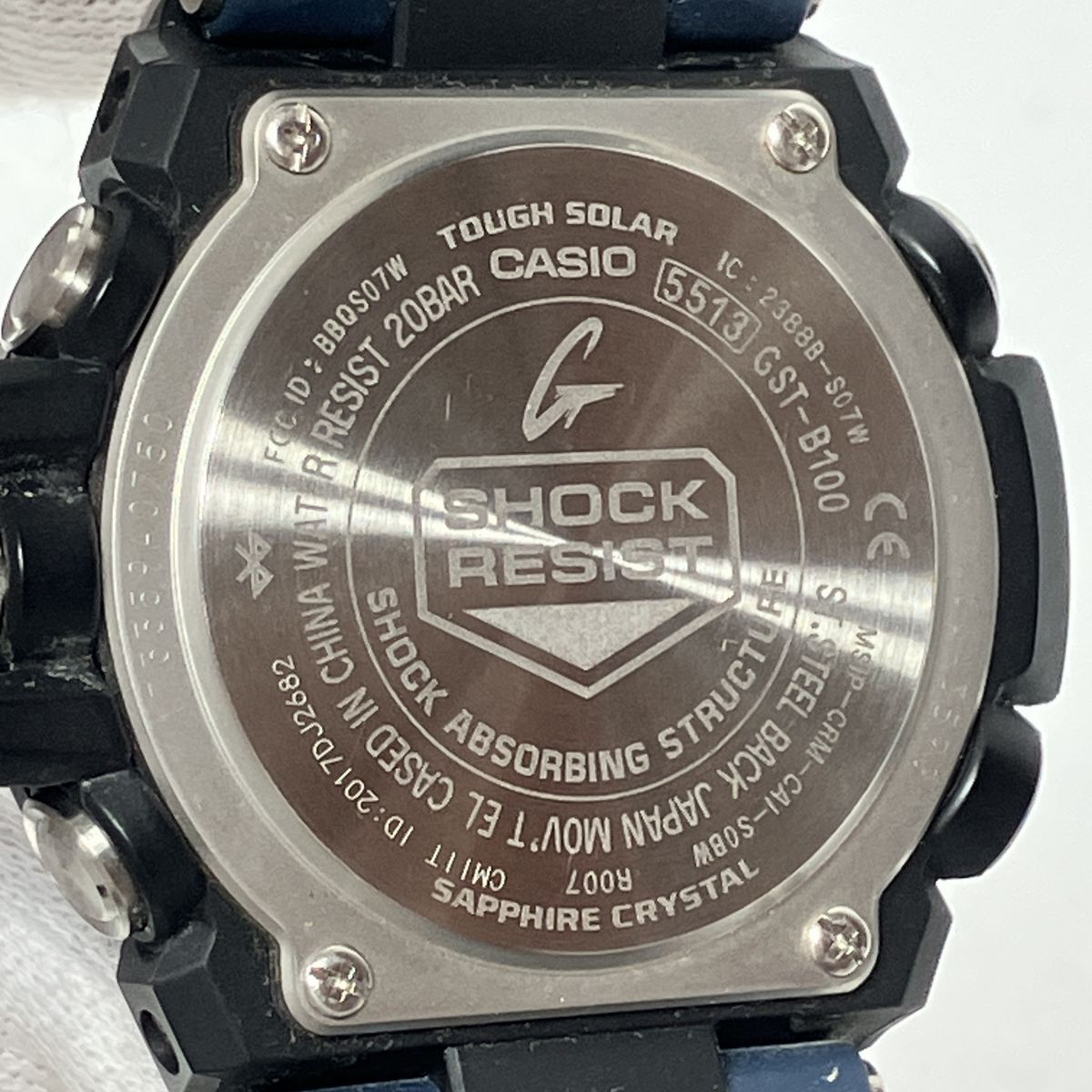 CASIO カシオ G-SHOCK アナログ ソーラー GST-B100 ※中古 【津山 CASIO カシオ G-SHOCK アナログ ソーラー GST-B100 ※中古 【津山