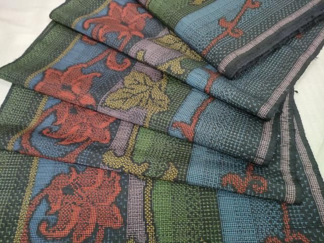 得価，送料無料 平和屋着物∴夏物 浴衣 反物 着尺 京鳴鳳 朝顔