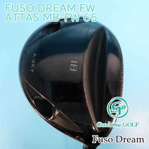 フェアウェイウッド フソウドリーム FUSO DREAM FW/ATTAS MB-FW 65/SR/18 9310 - メルカリ