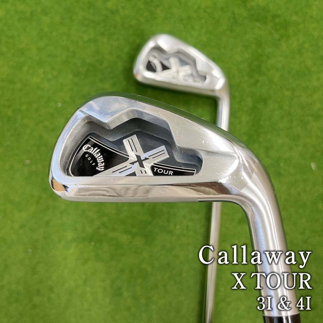 Callaway X TOUR 3I ＆ 4I セット ( キャロウェイ エックス ツアー ロングアイアン ： 3番 ＆ 4番 アイアン ...