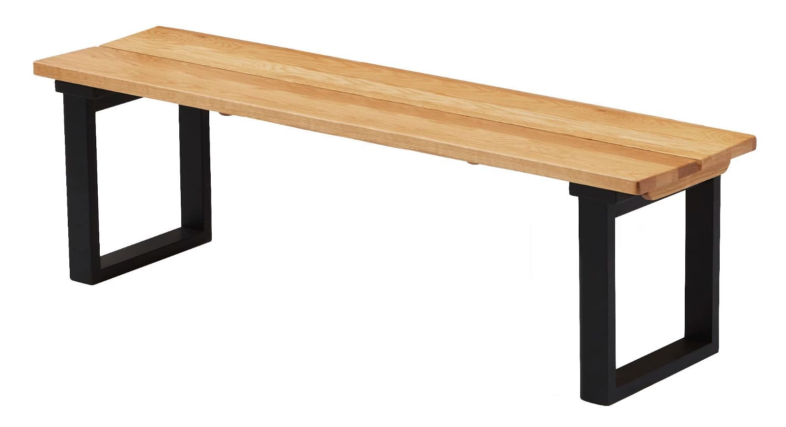 『数量限定』 関家具(Sekikagu) 大川家具 ダイニングベンチ オーク 幅140 オーク無垢座面 ロの字脚 328349 - メルカリ