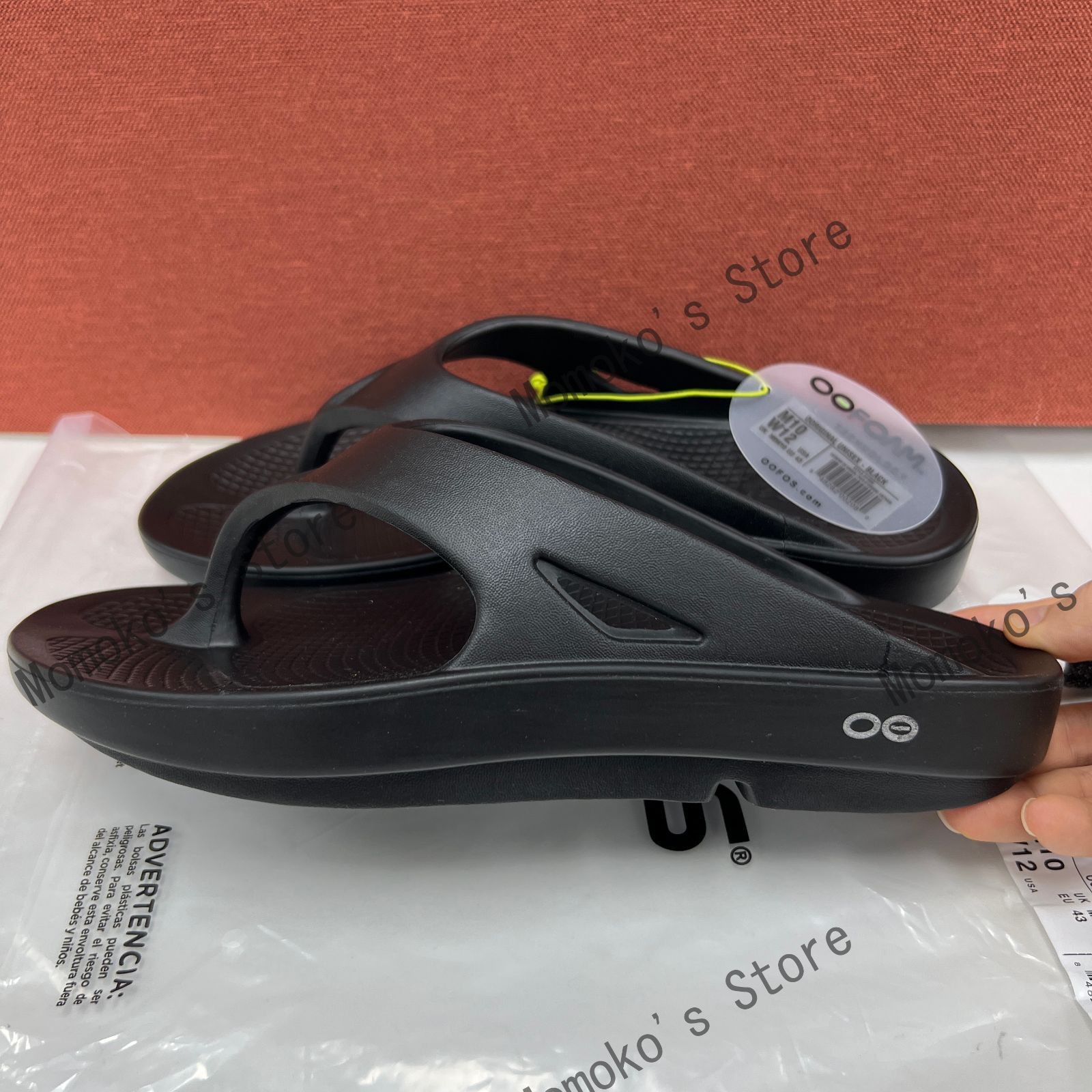 OOFOS ウーフォス スポーツサンダル メンズ レディース ビーチサンダル黒 - 桃子's Store【セール中】 - メルカリ
