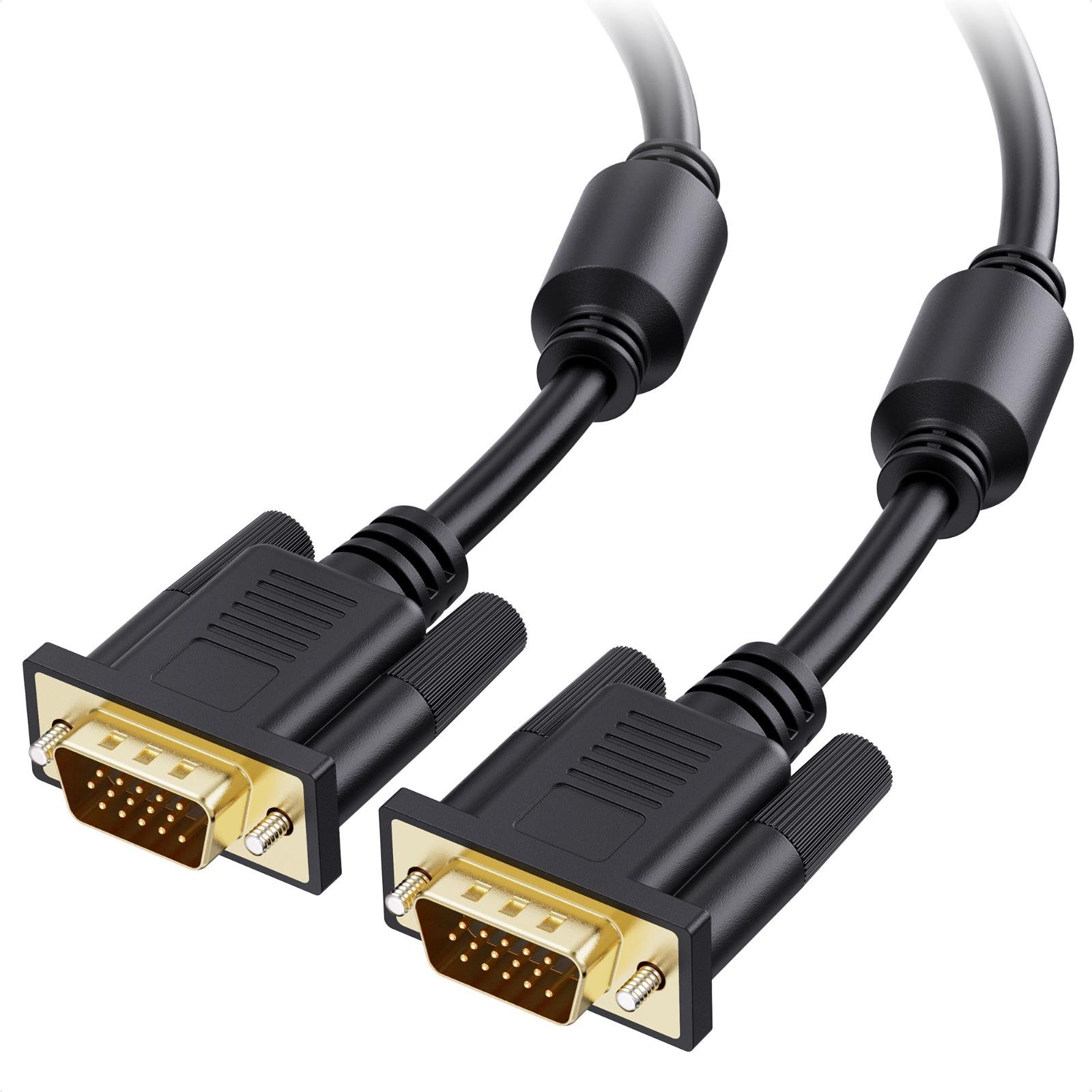【数量限定】Cable Matters VGA ケーブル 1.8m D-sub ケーブル 15ピン VGA オス オス RGB SVGA ...
