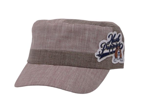 サンプル【アウトレット】 HushPuppies WORK CAP ハッシュパピー ワークキャップ ブラウン 帽子 誠実堂製帽所 セイジツドウ ...