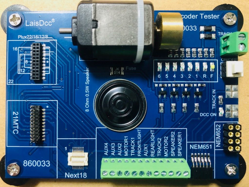 日本語説明書付き 860033 DCC decoder tester DCC デコーダテスター - 鉄道模型便利グッズ屋 - メルカリ