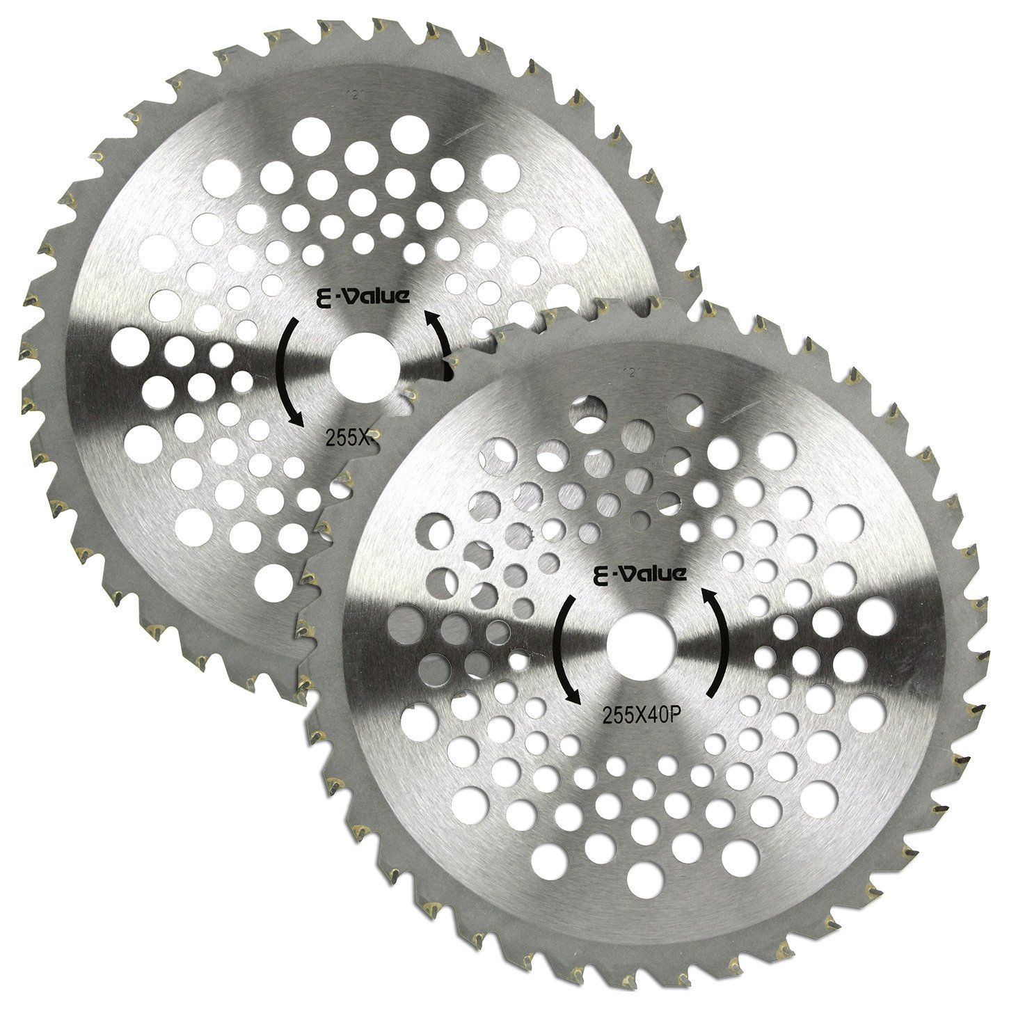 【人気商品】25cc以上推奨 ETT-255mm×40P 255mm 2枚組 草刈り用 軽量タイプチップソー イーバリュー(E-Value) - メルカリ