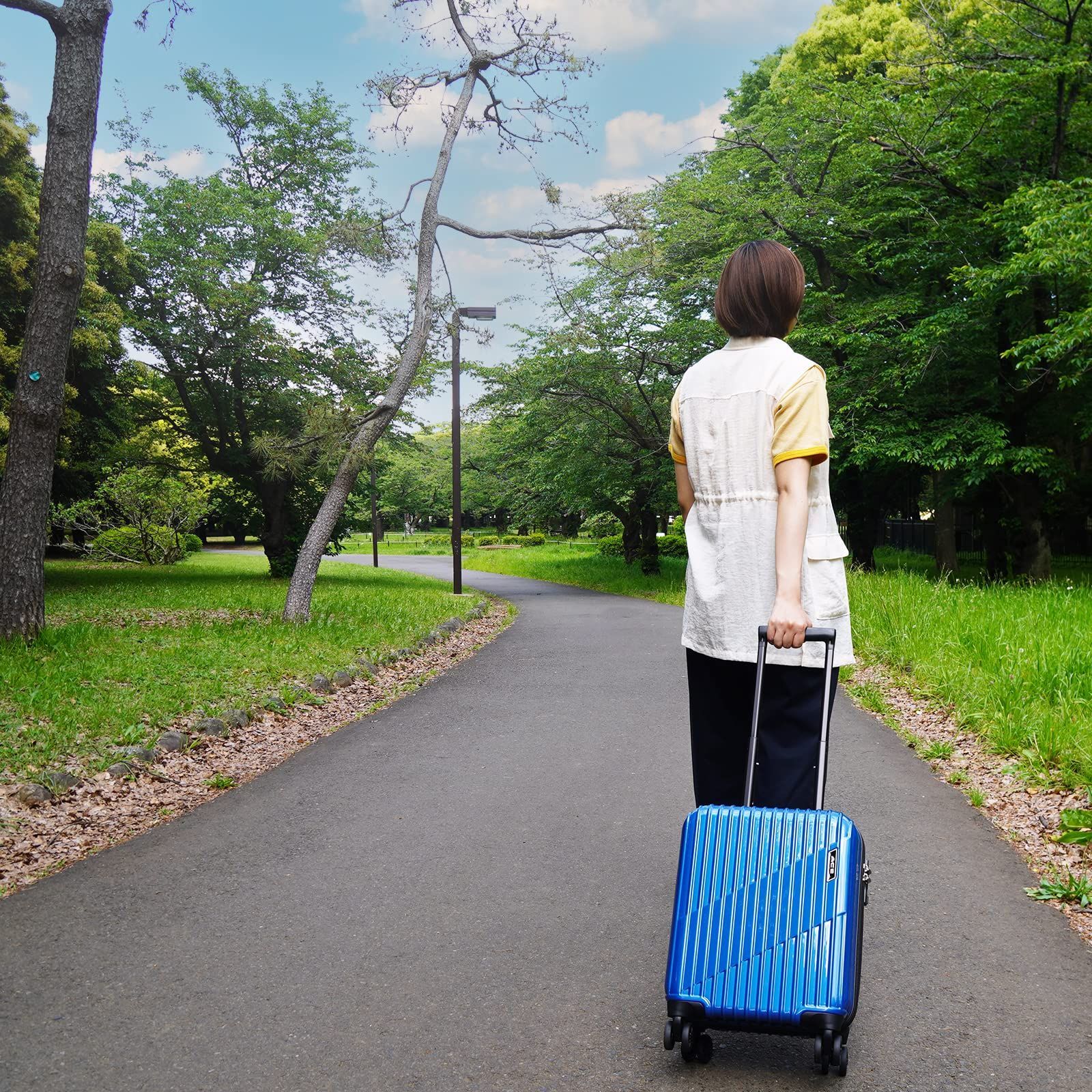 【数量限定】1泊2日 sサイズ 20L 機内持ち込み 双輪キャスター コインロッカーサイズ 2.3kg キャリーバッグ クレスタ キャリーケース No.06314 スーツケース 47 [エース ...