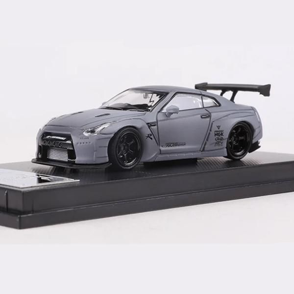 1/64 NISSAN 日産 GT-R R35 ニッサン GTR ミニカー War gray LB★ LIBERTY WALK M173 - メルカリ