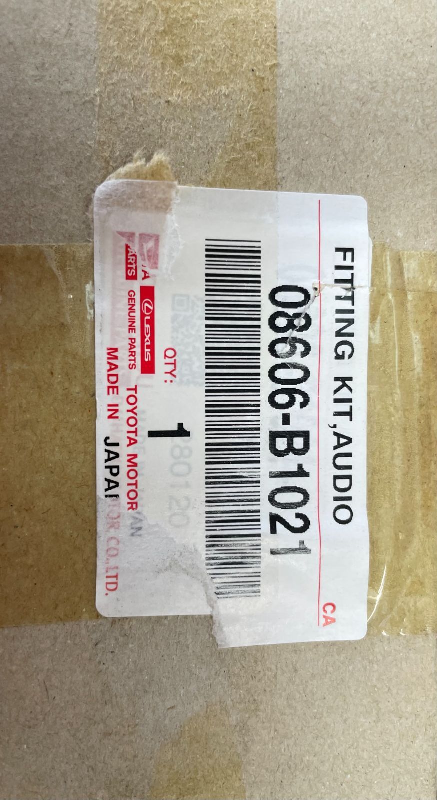 08606-B1021 ﾅﾋﾞ取り付けキット - メルカリ