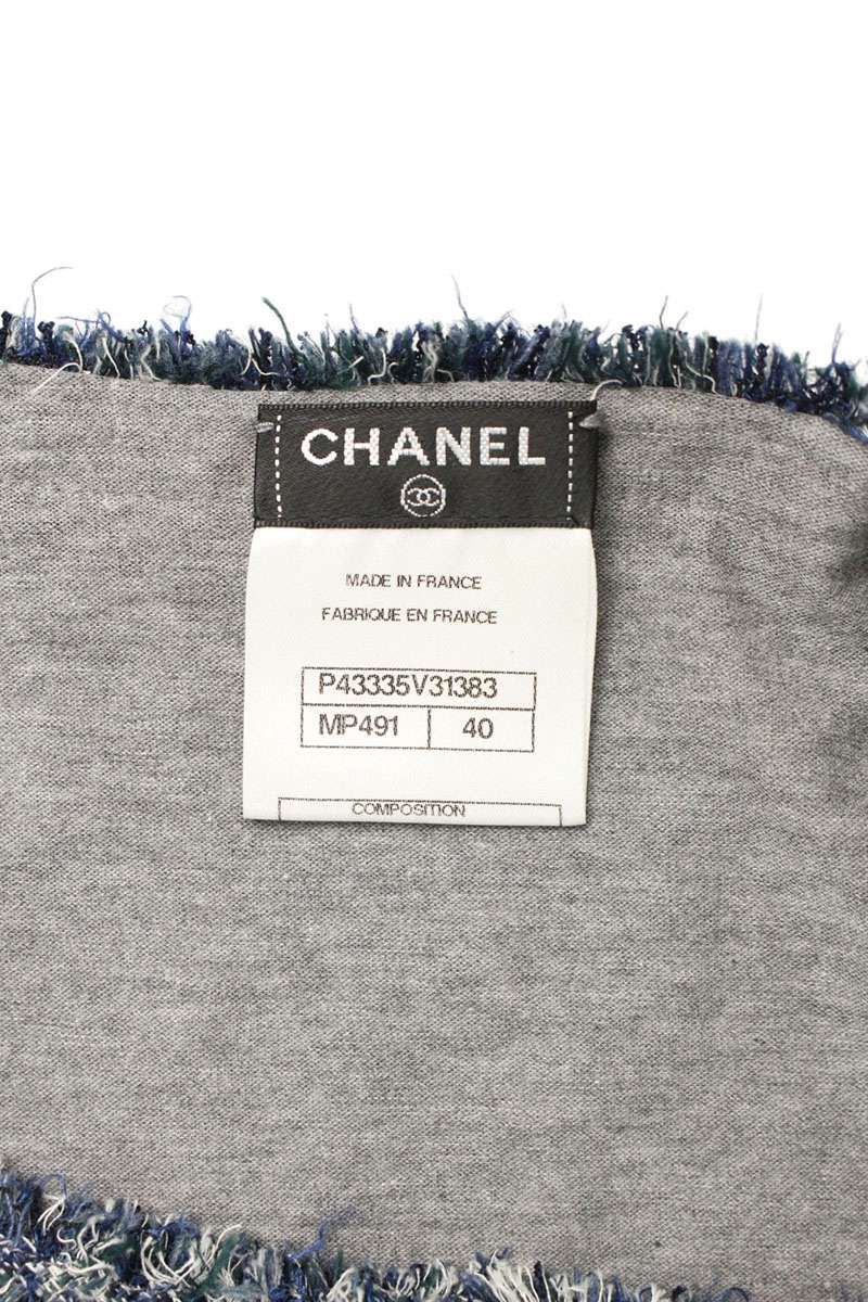 シャネル サイズ:40 P43335V31383 ココマークボタン コットンタンク