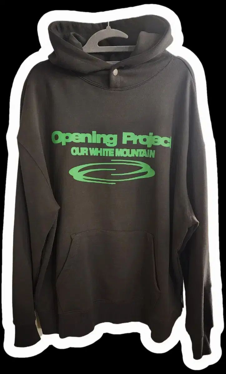 【雷市場（ポンジャン）商品韓国直送】 3 ） OPENING PROJECT(オープニングプロジェク) オーバーサイズ フーディー パーカー ...