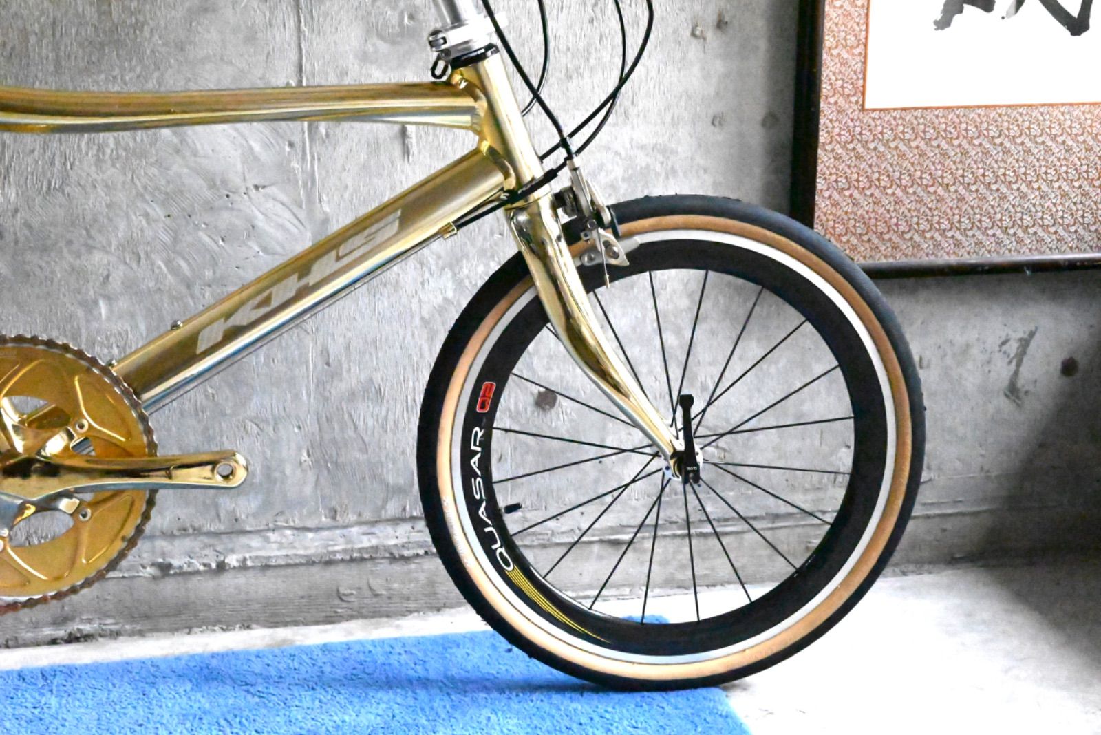 KHS P-20RAC ゴールドメッキカーボンリム 自転車 - メルカリ